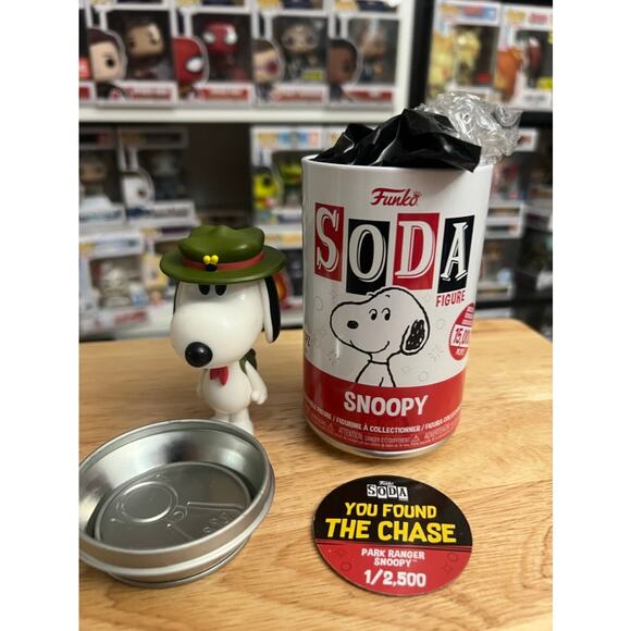 Funko | Toys | Chase Limited Edition Snoopy Funko Soda Park Ranger ...